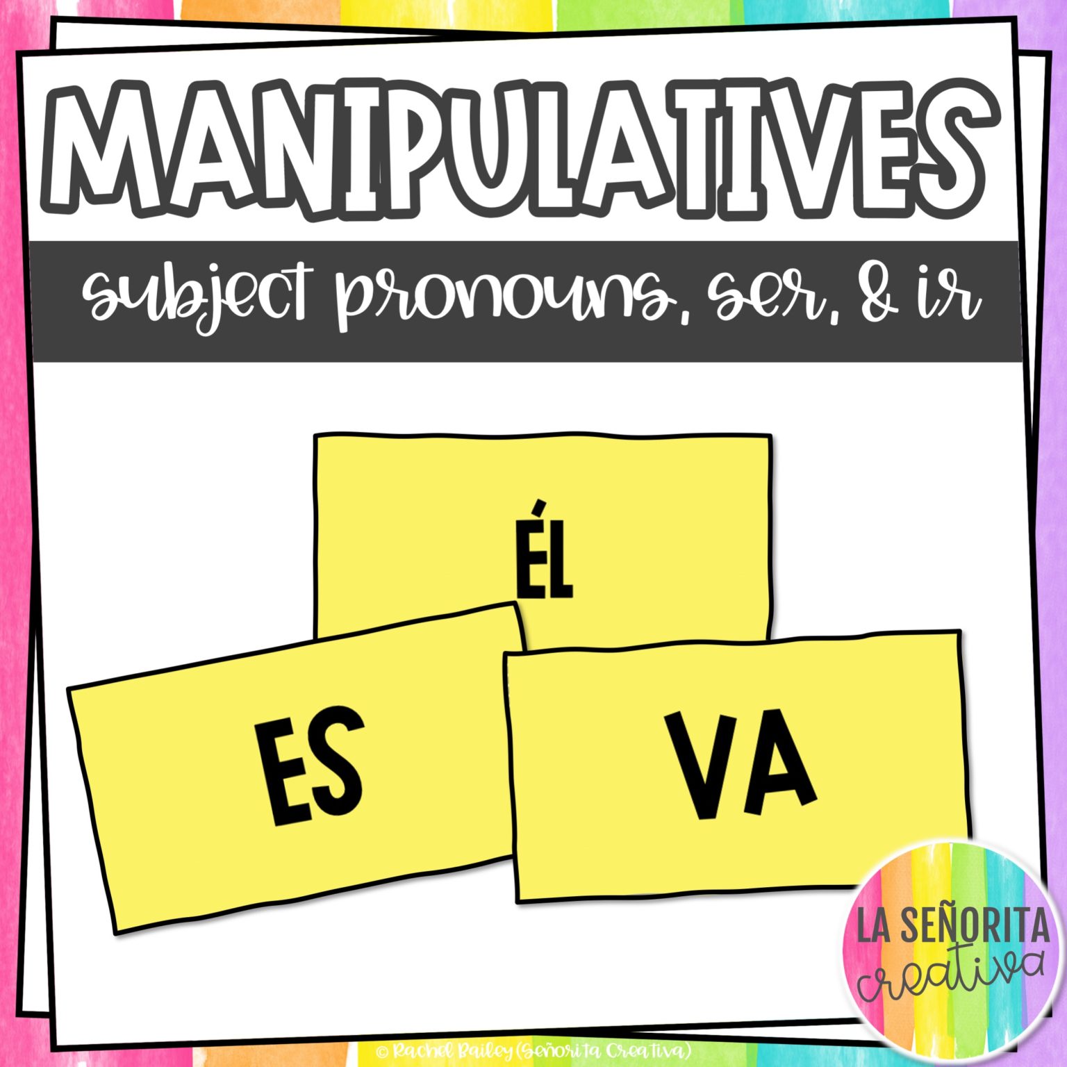 Using Manipulatives in the Language Classroom - Señorita Creativa