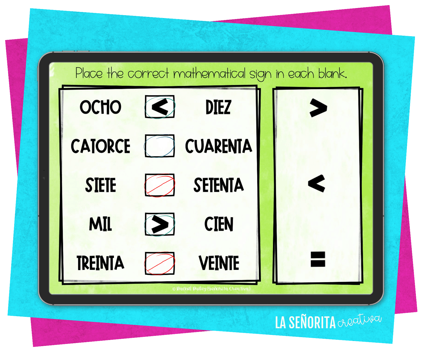 Fun Ways to Teach Numbers in the Target Language - Señorita Creativa